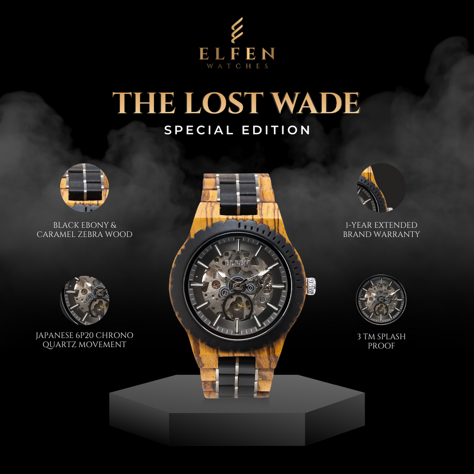 Original Wooden Watches For Men - Handmade Watches & More | ELFEN ...